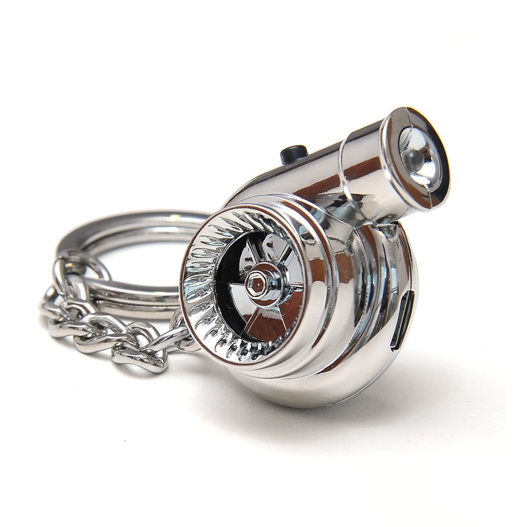 Boostnatics Rechargeable Electric Turbo Keychain With Sounds + LED ...