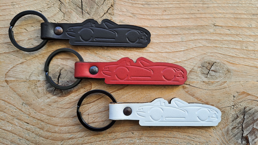 Viper (gen 1) Silhouette Leather Keychain Key Fob - Etsy
