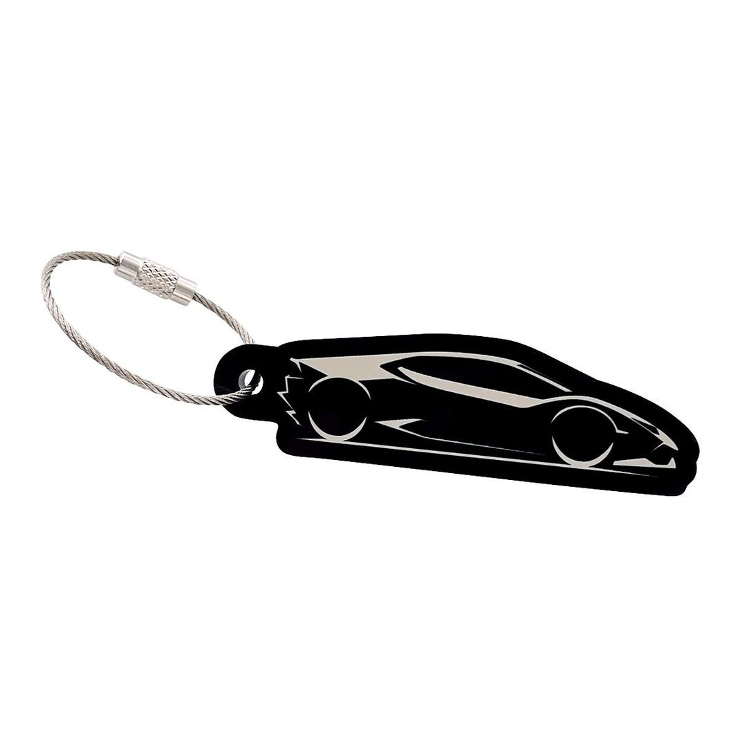 Huracan Silhouette Acrylic Keychain Keyring Key Fob - Etsy