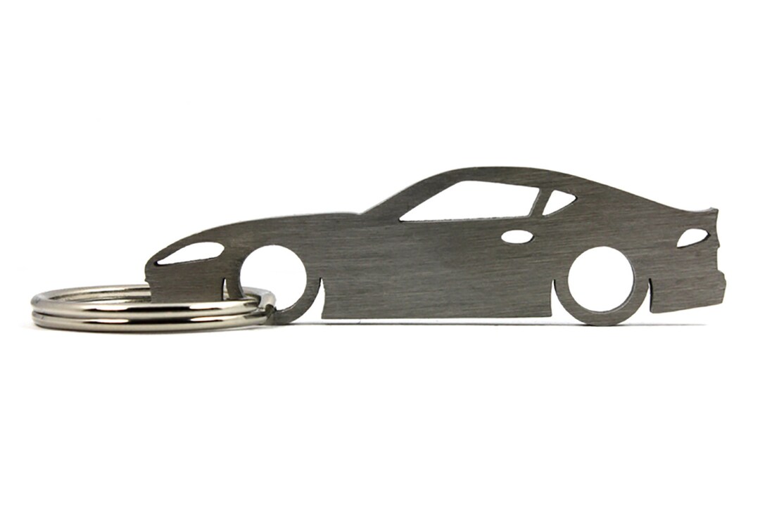 Silhouette Car Keychain for Supra MK5 Key Fob - Etsy