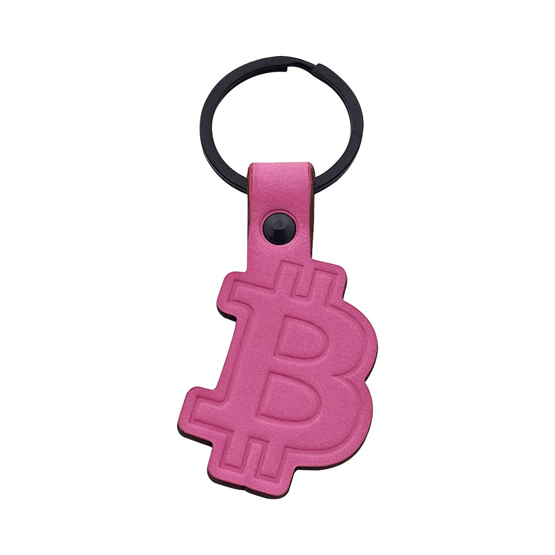 Bitcoin BTC Handmade Italian Leather Keychain Keyring HODL - Etsy UK