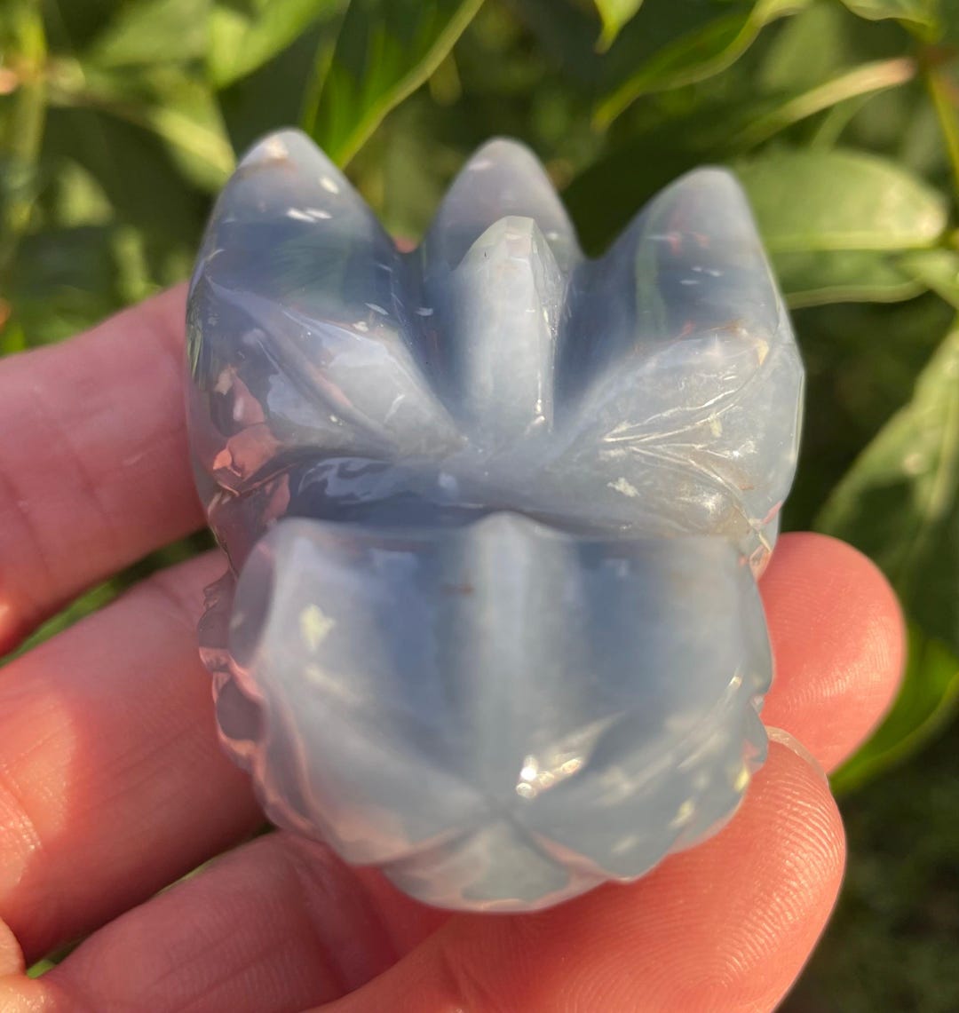 Beautiful Peruvian Angelite Carved Dragon Skull - Etsy