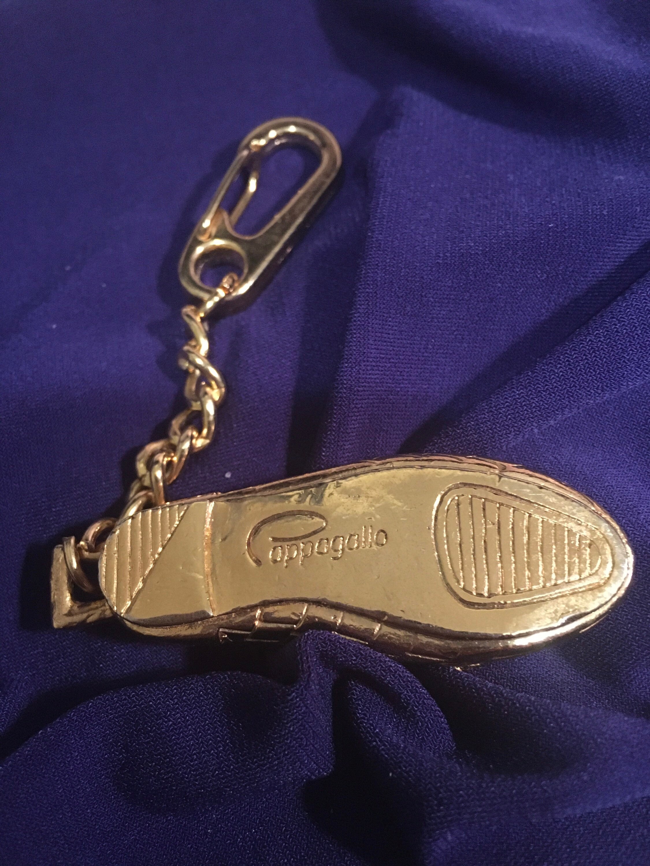 Rare Gold Cappagallo Loafer Shoe Keychain or Charm - Etsy.de