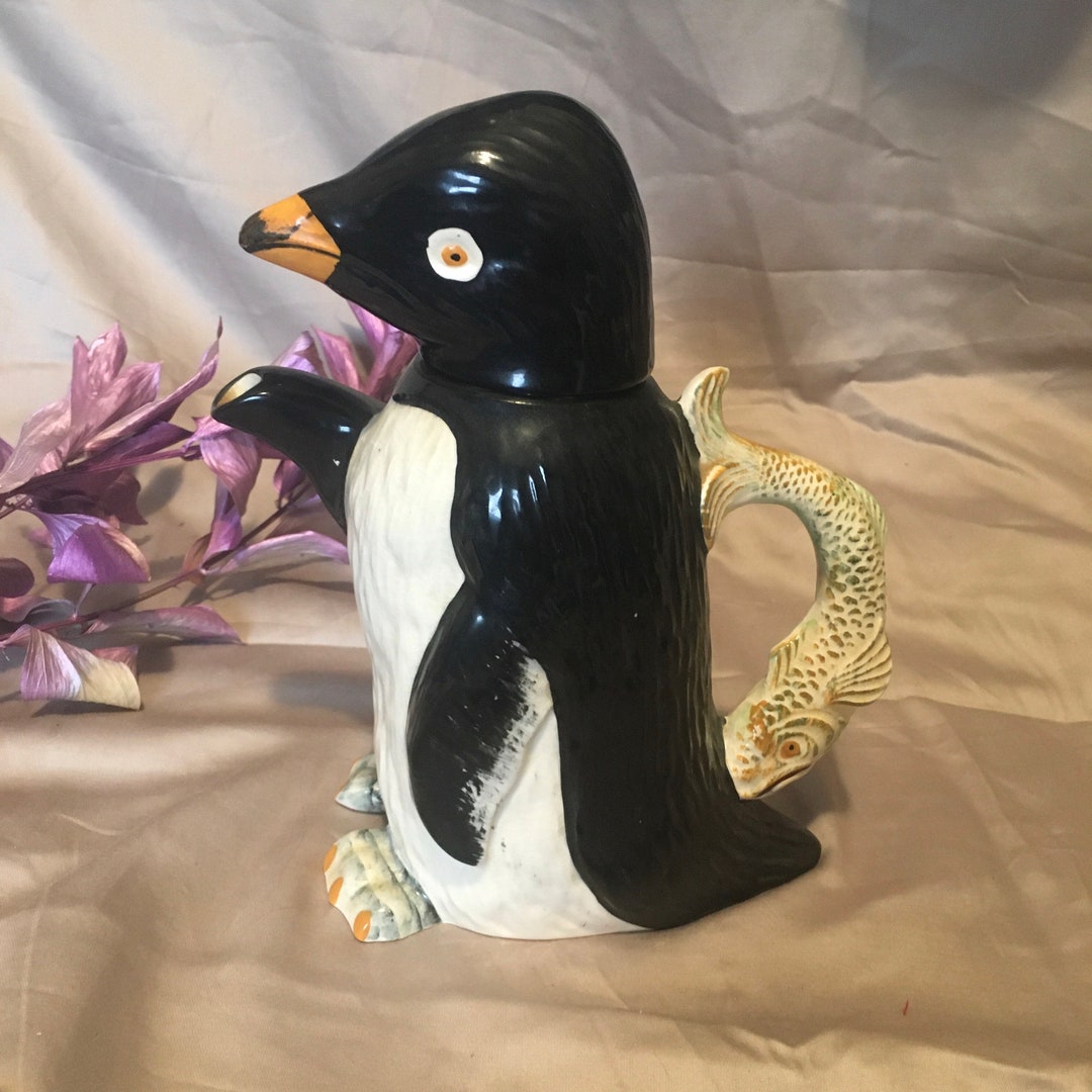 RARE Antique Penguin Teapot Shorter England Shafford and Son ...