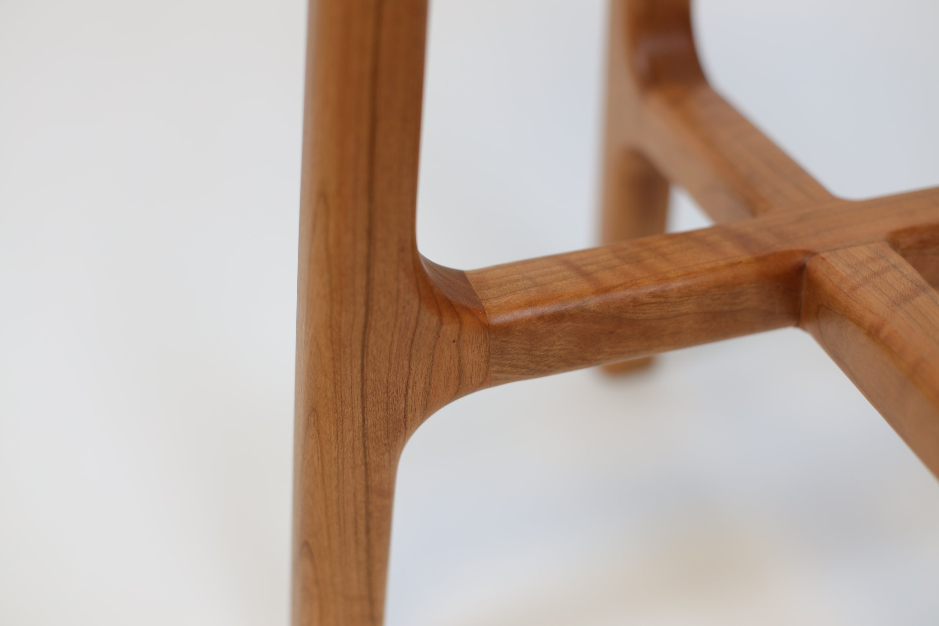 Long Stool, Bar Stool walnut, White Oak, Cherry or Hard Maple - Etsy