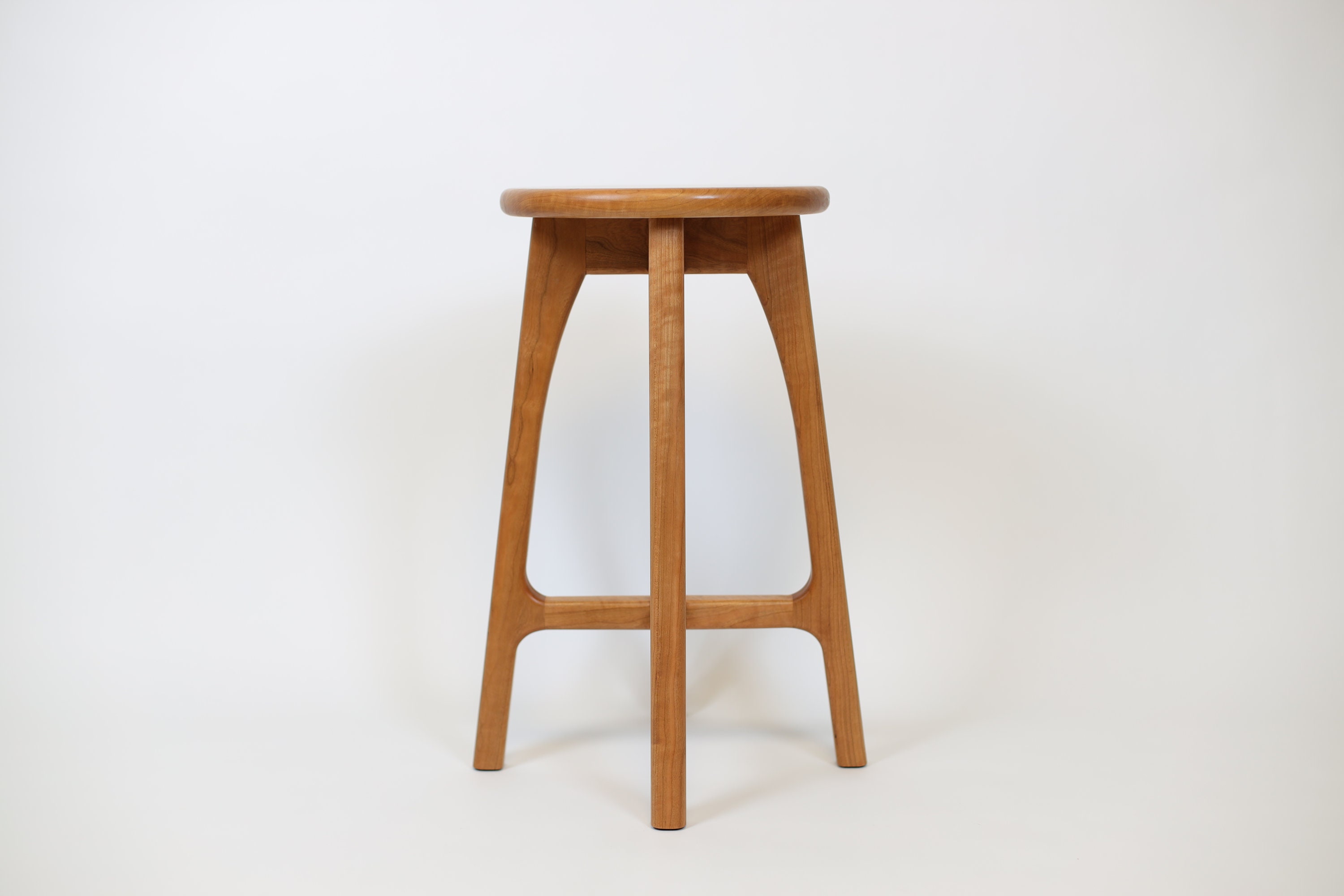 Long Stool, Bar Stool walnut, White Oak, Cherry or Hard Maple - Etsy
