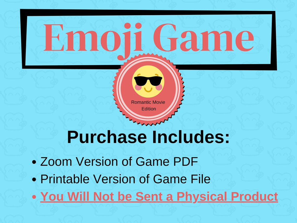 Guess the Romance Movie Title | Emoji Guessing Game | Printable ...