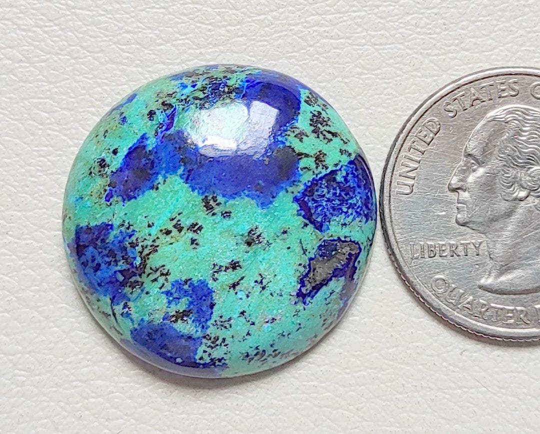 Natural Blue Bird Azurite Cabochon Bluebird Mine Azurite Malachite Make ...