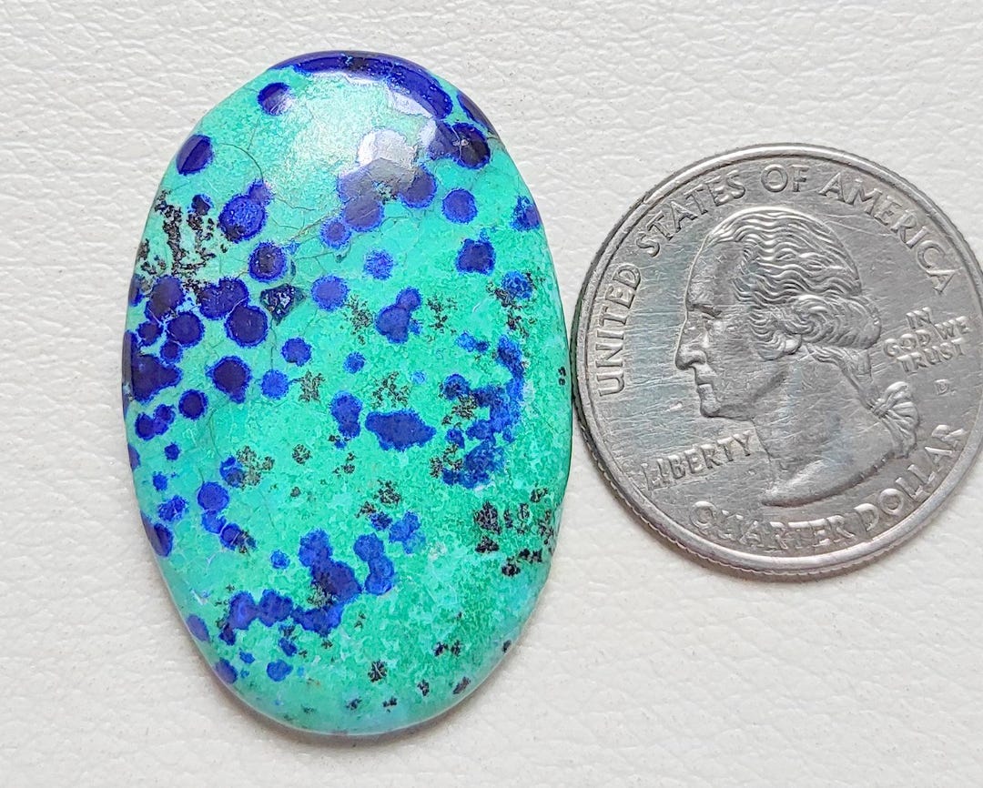 Natural Blue Bird Azurite Cabochon Bluebird Mine Azurite Make for ...