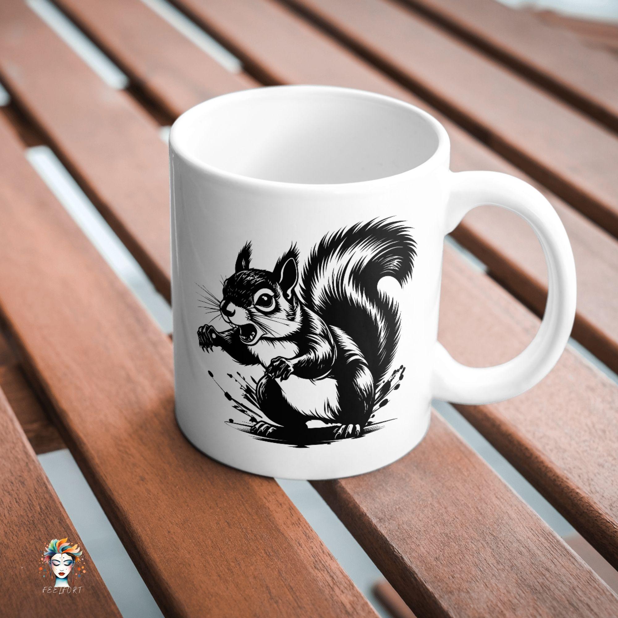 Angry Squirrel SVG PNG Bundle, Scary Squirrel Svg, Cartoon Squirrel Svg ...