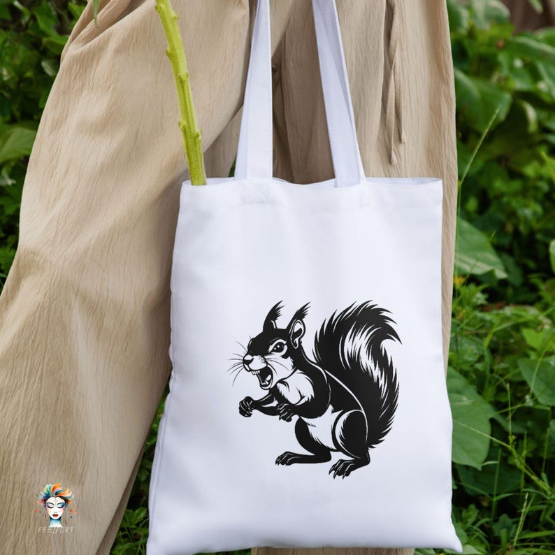Angry Squirrel SVG PNG Bundle, Scary Squirrel Svg, Cartoon Squirrel Svg ...