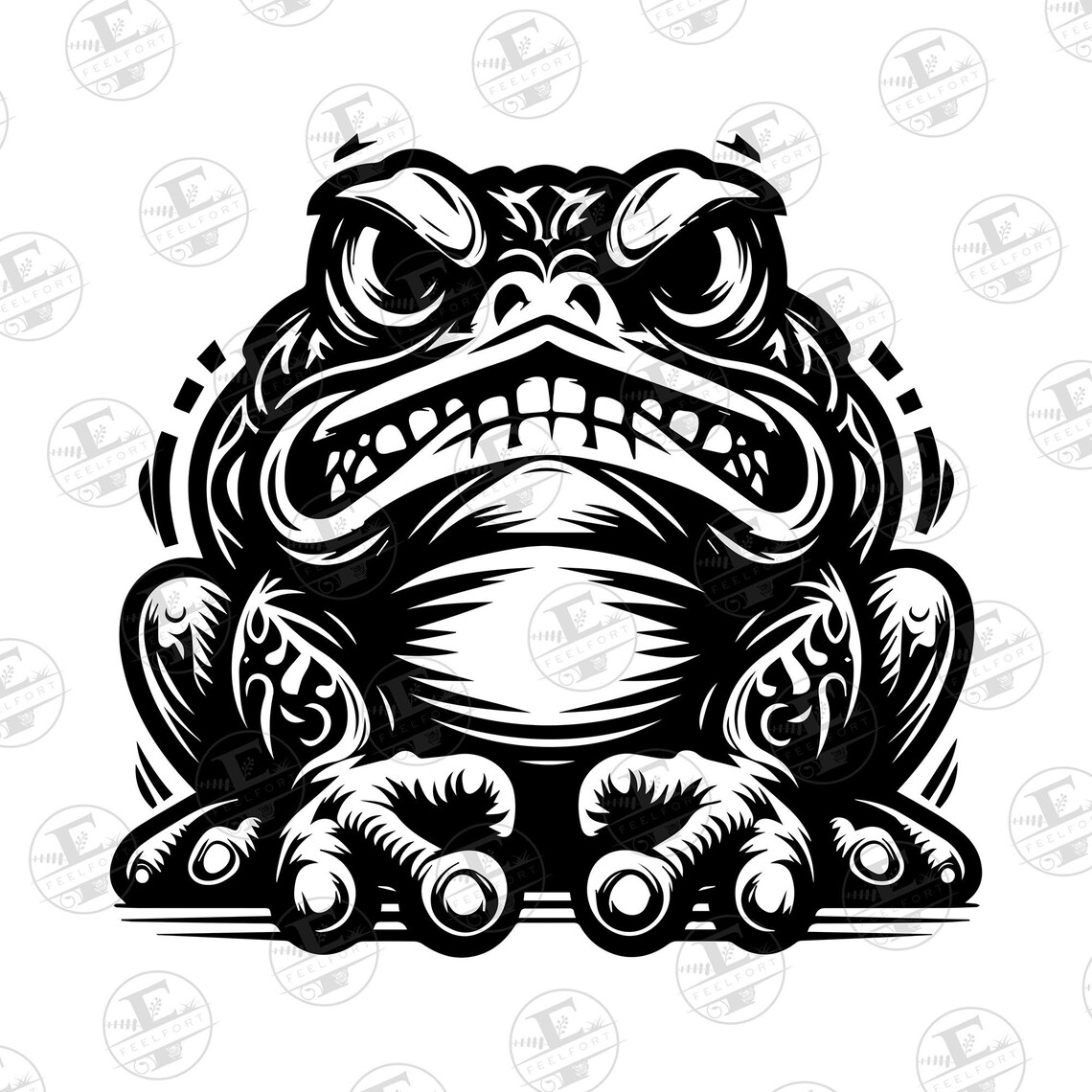 Angry Frog SVG and PNG Bundle, Angry Frog Clipart, Angry Animal Svg ...