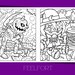 Halloween Spooky Coloring Pages for Adults 50 Coloring Pages Digital ...