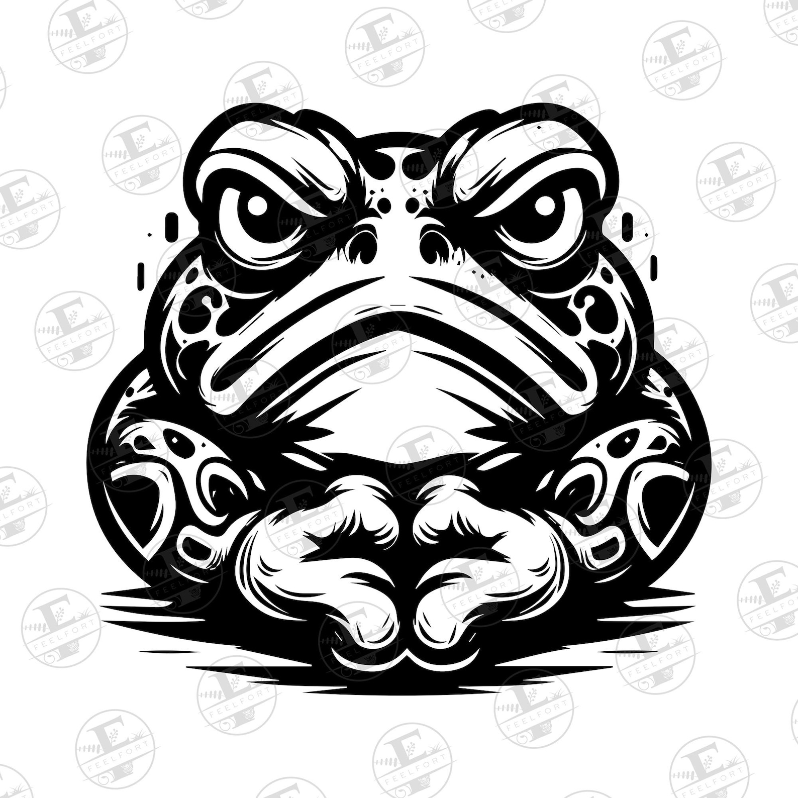 Angry Frog SVG and PNG Bundle, Angry Frog Clipart, Angry Animal Svg ...