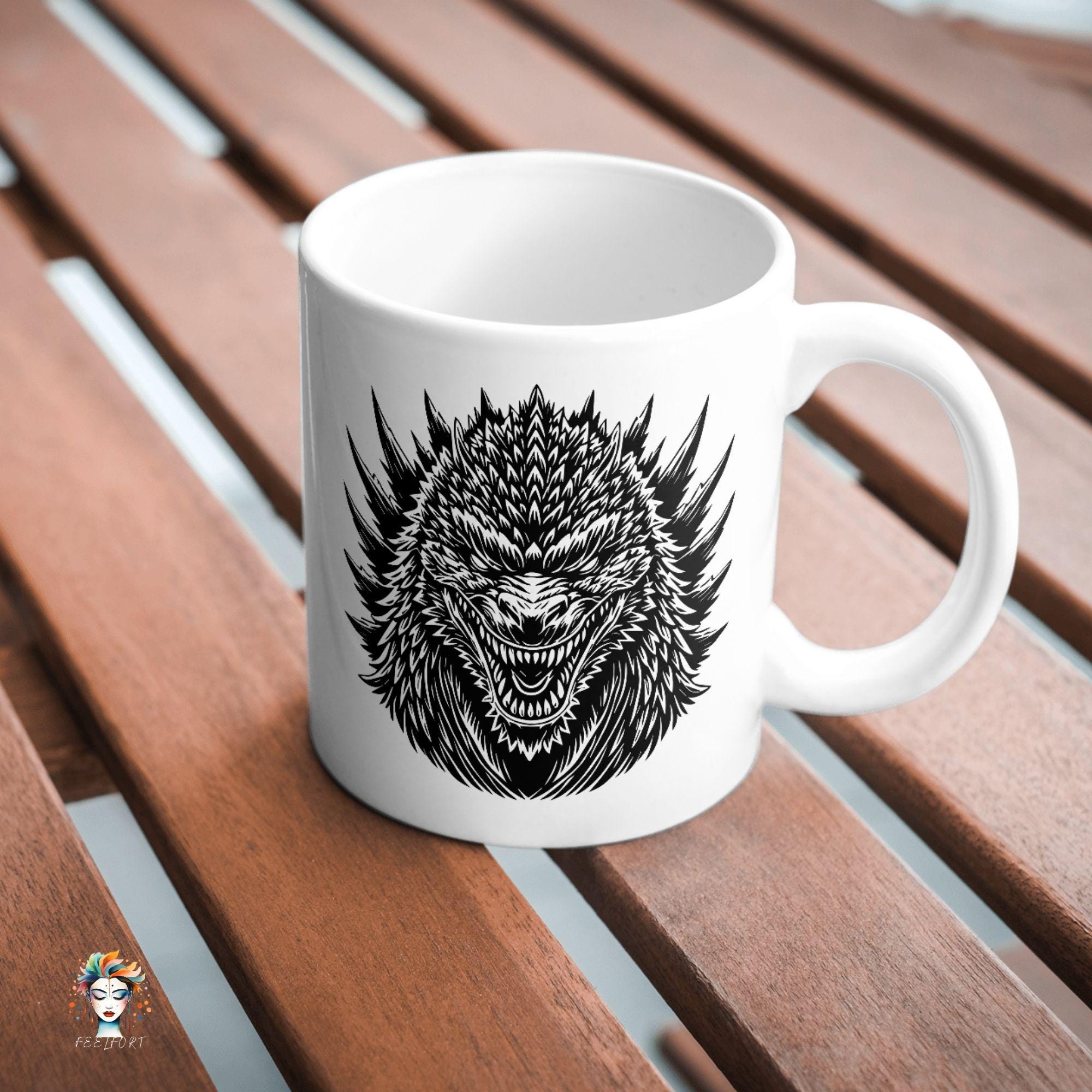 Angry Godzilla SVG PNG Bundle, Scary Godzilla Svg, Cartoon Godzilla Svg ...