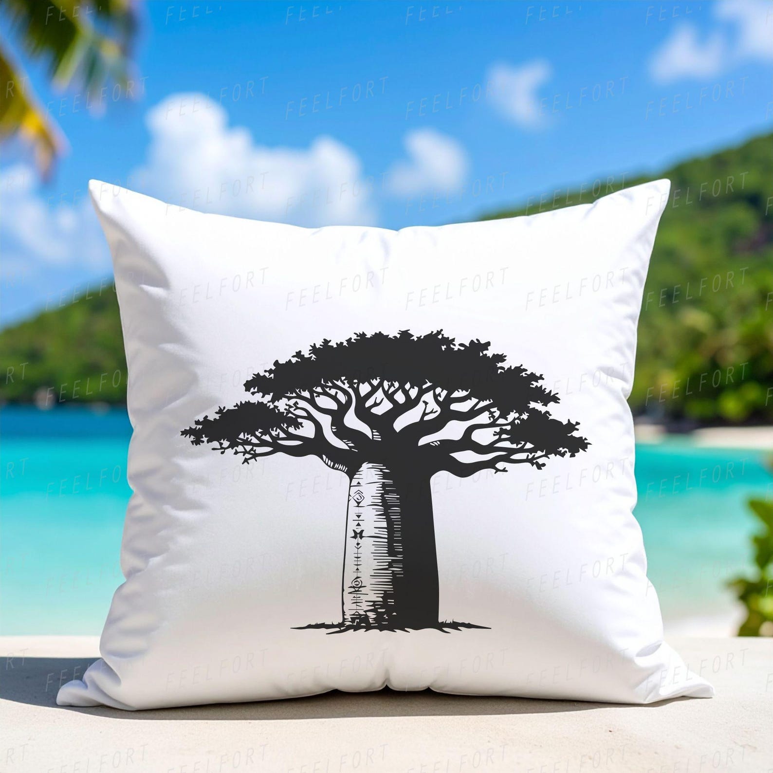 African Tree of Life SVG, Baobab Tree Png Dxf, Eps | Safari Cut File ...