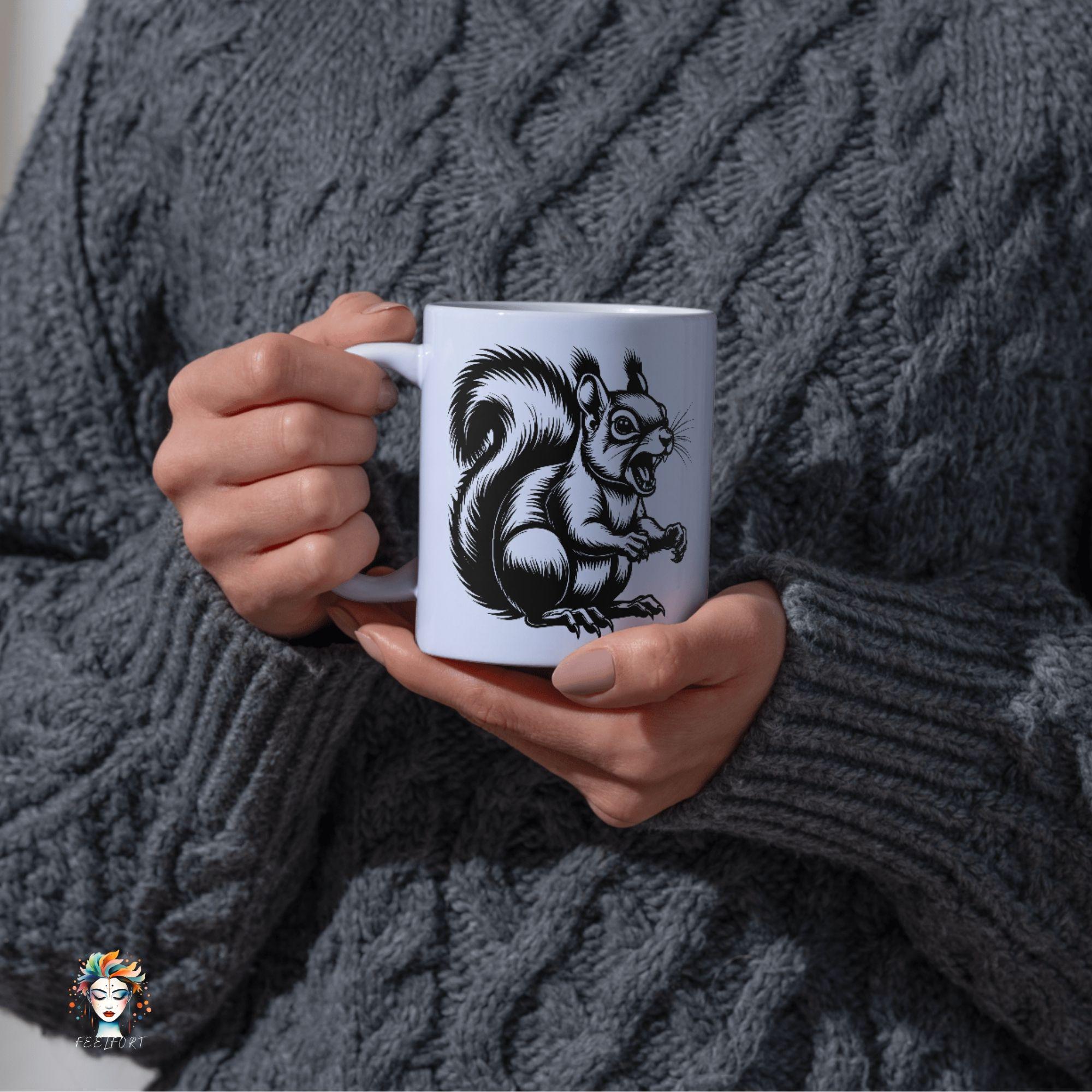 Angry Squirrel SVG PNG Bundle, Scary Squirrel Svg, Cartoon Squirrel Svg ...