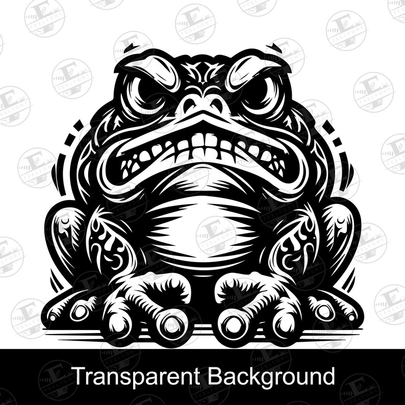 Angry Frog SVG and PNG Bundle, Angry Frog Clipart, Angry Animal Svg ...