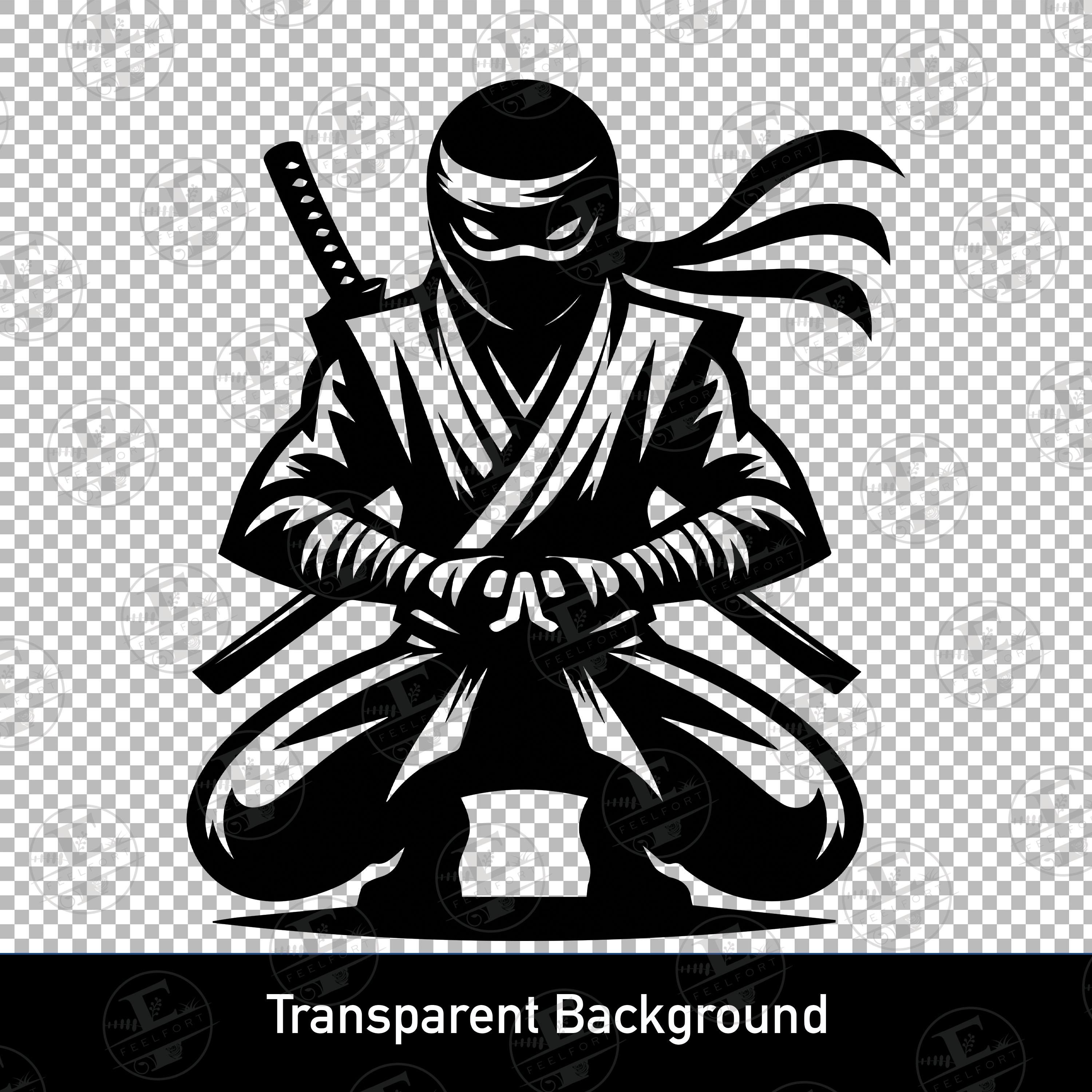 Ninja SVG PNG Bundle | Ninja Svg, Cute Ninja SVG, Ninja Knight Svg ...