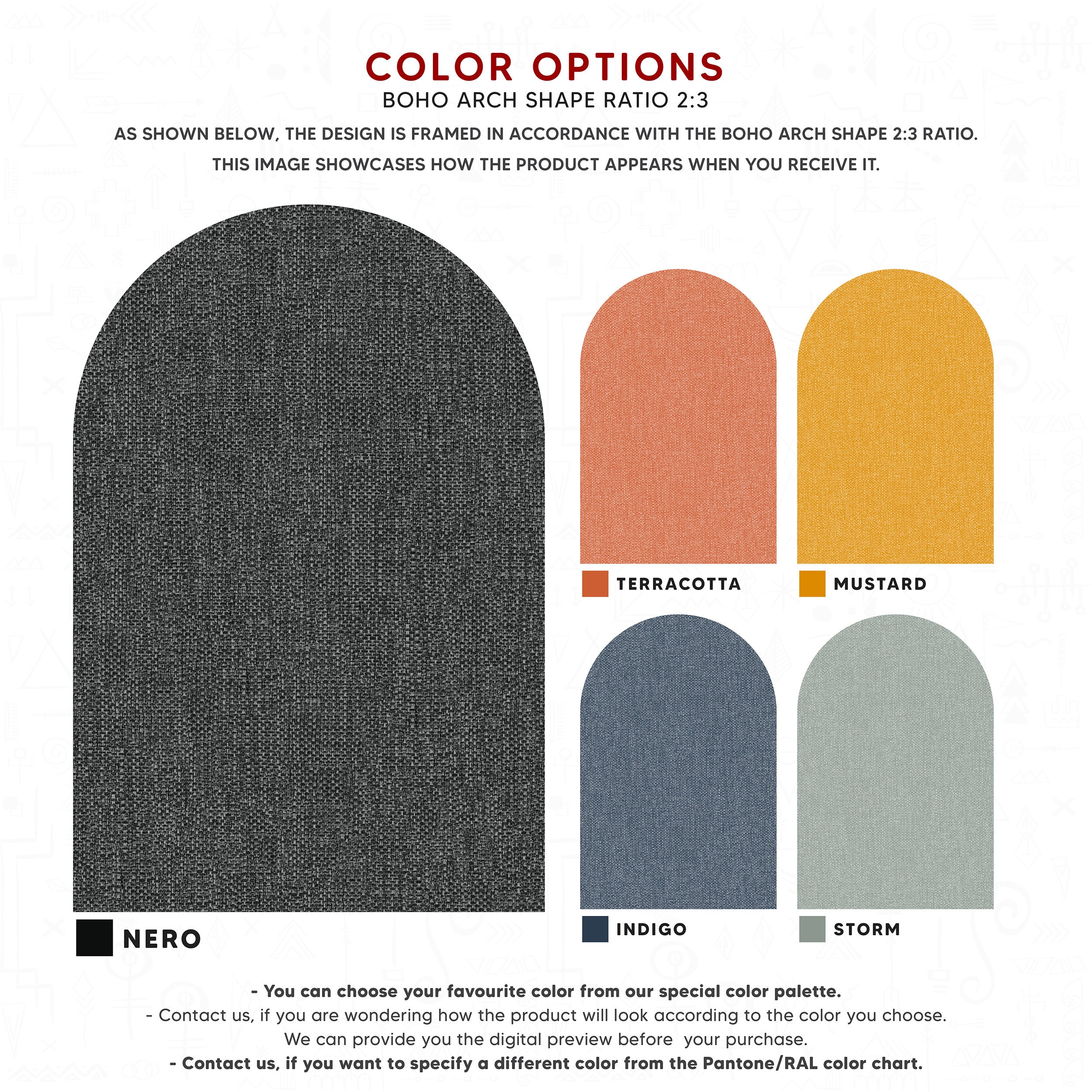 Boho Wall Sticker Wicker Texture Look Removable Sticker | Etsy