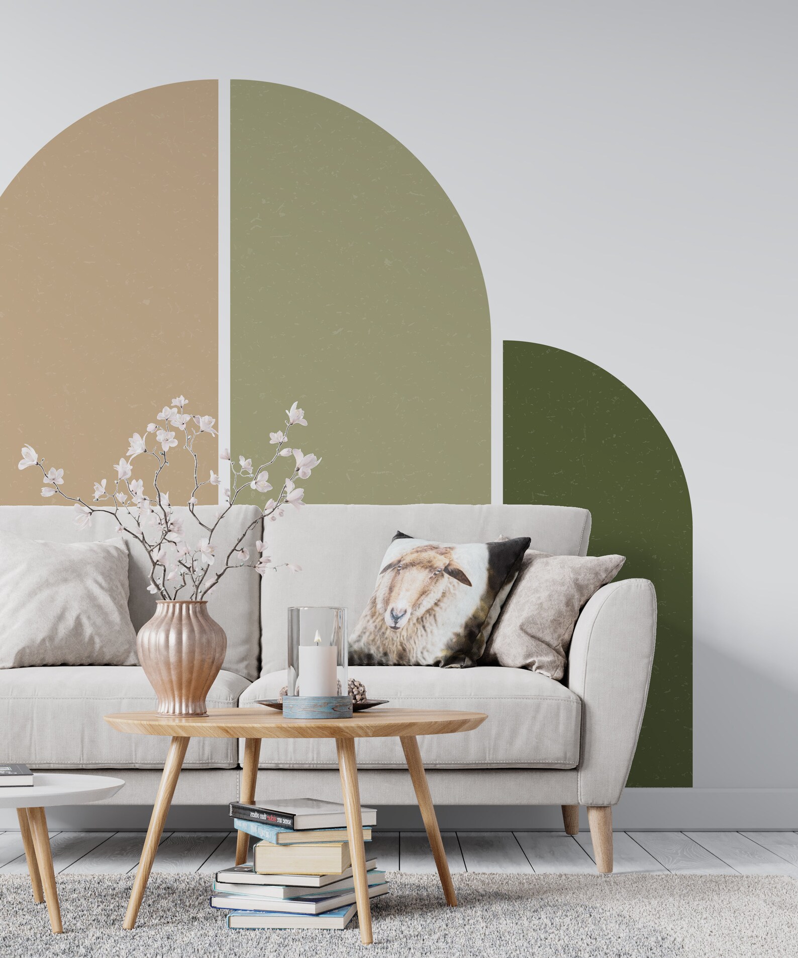 Half Arch Wall Decal Set of 4 Arch Stickers Arch Headboard - Etsy UK