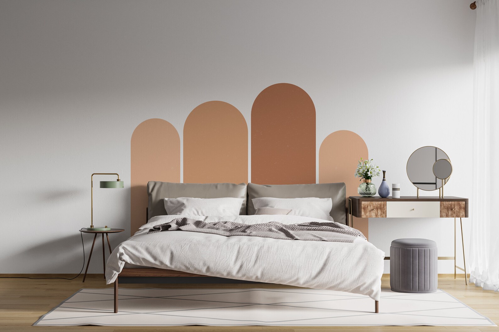 Large Arch Set Minimalistic Home Decor Abstract Wall Decal Boho ...