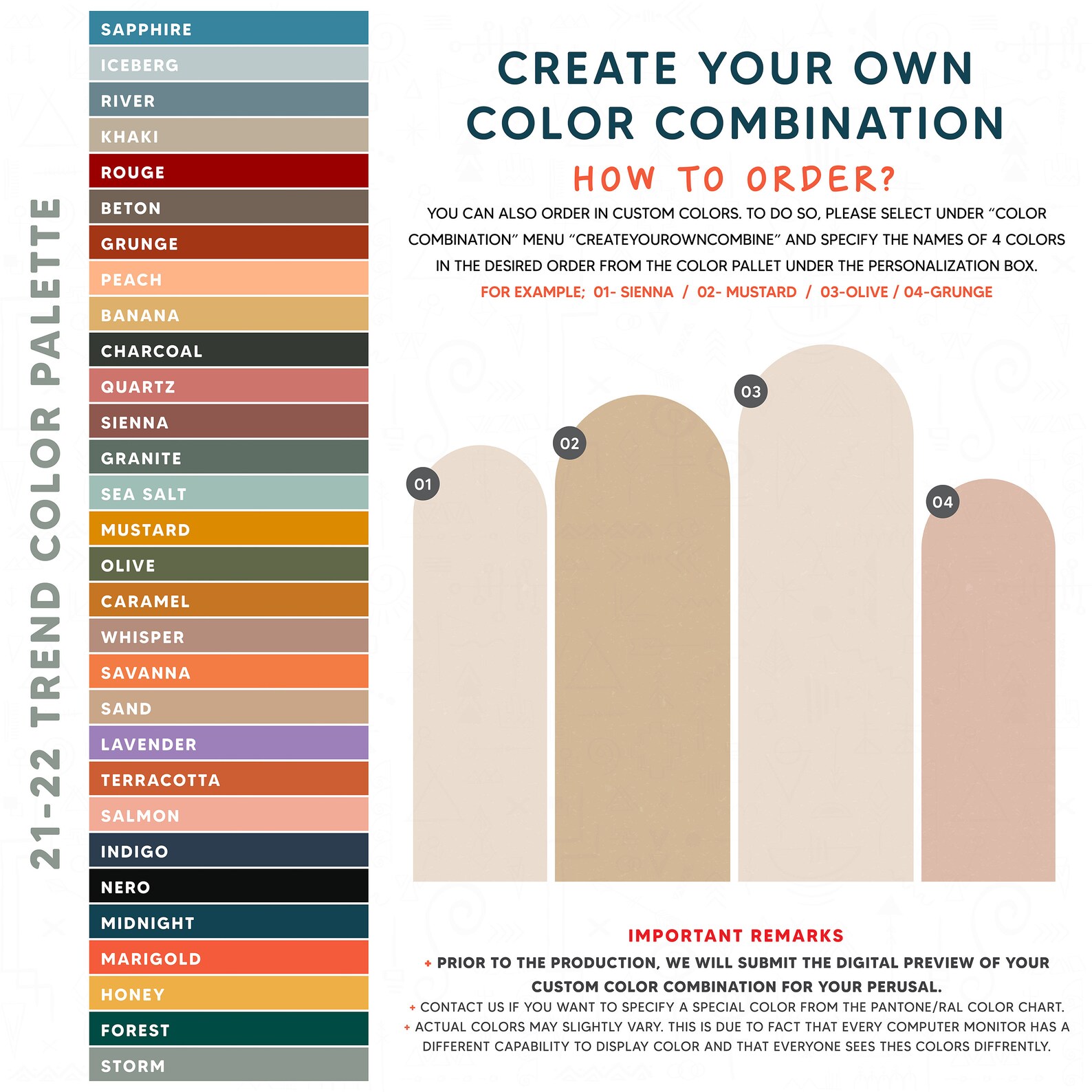 Large Arch Set Minimalistic Home Decor Abstract Wall Decal Boho ...