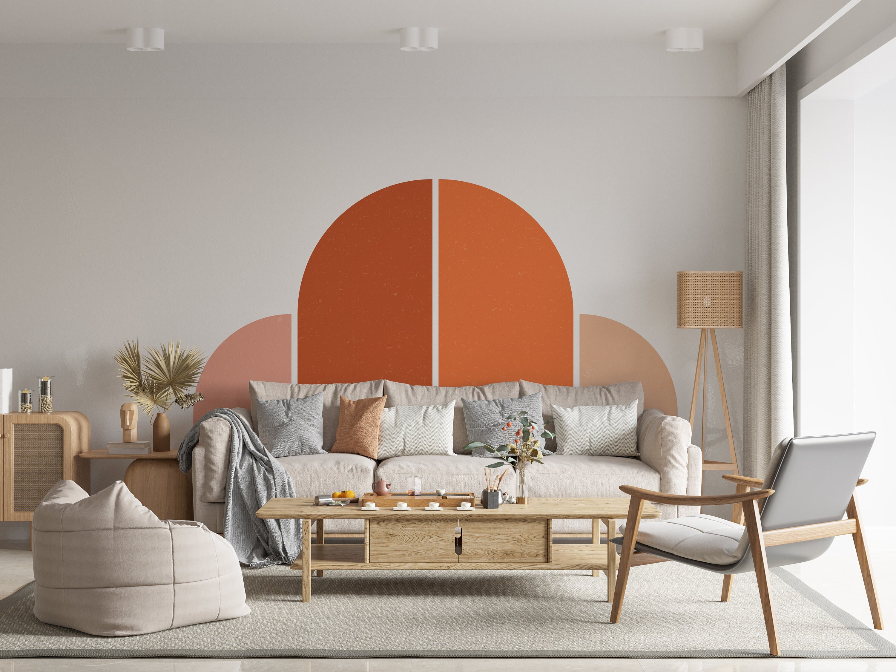 Half Arch Wall Decal Set of 4 Arch Stickers Arch Headboard - Etsy UK