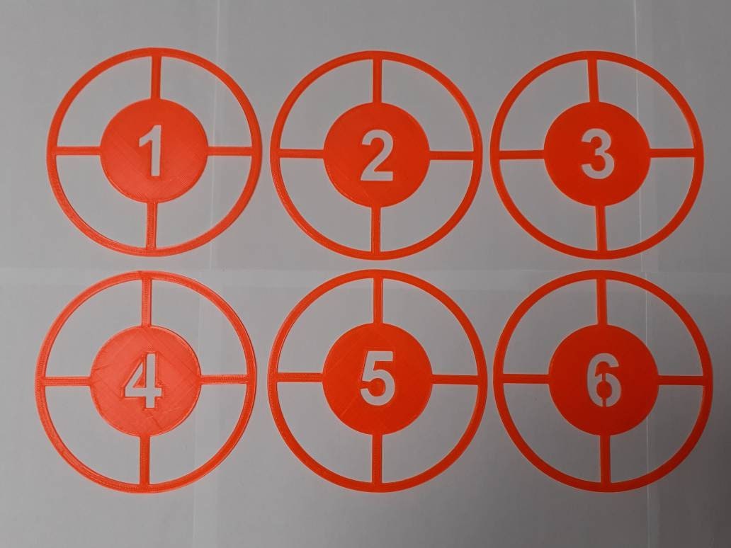 Warhammer 40k Kill Team Mission Objective Marker / Mission Marker ...