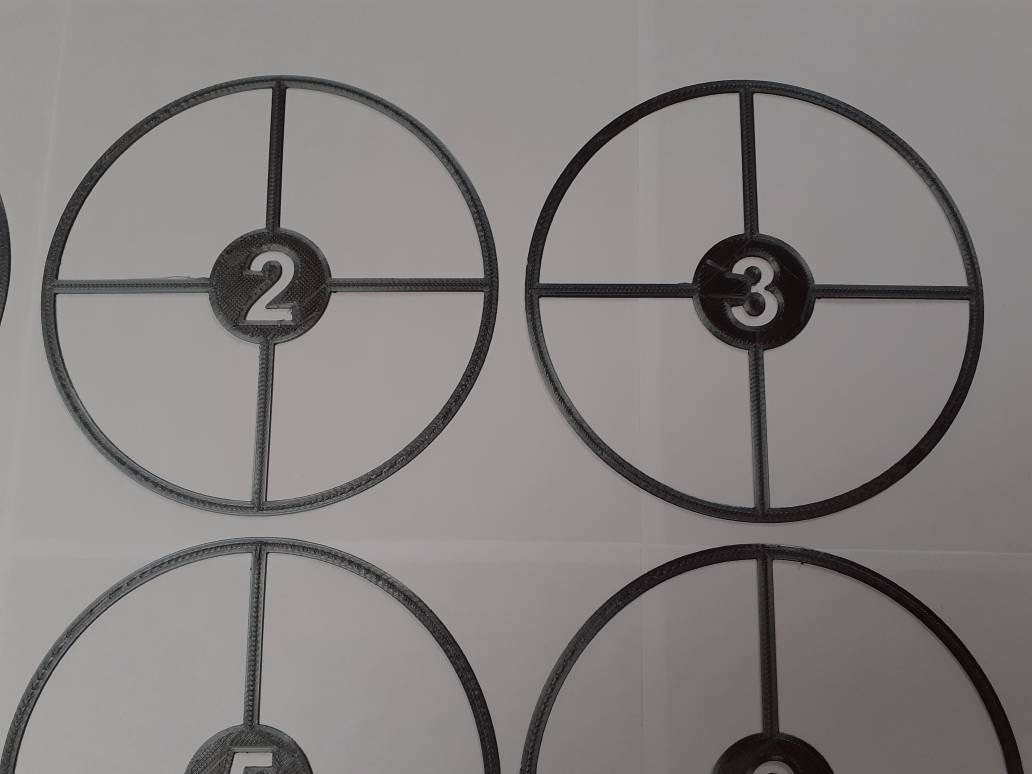 6 Objective Markers Age of Sigmar / Mission Objective Markers 6 Inch ...