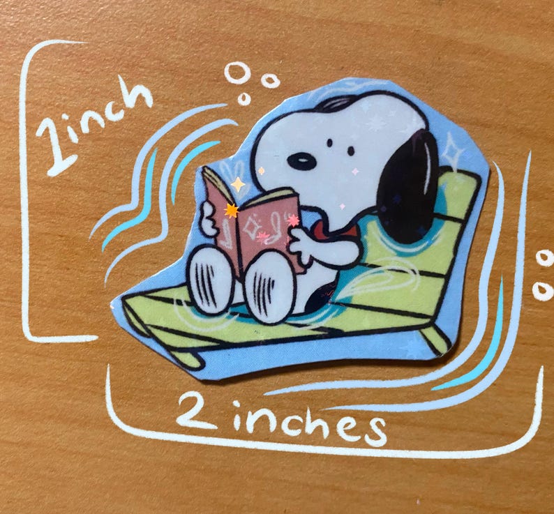 Snoopy Stickers Aesthetic Vinyl Laptop, Cute Stickers, Soft Girl ...
