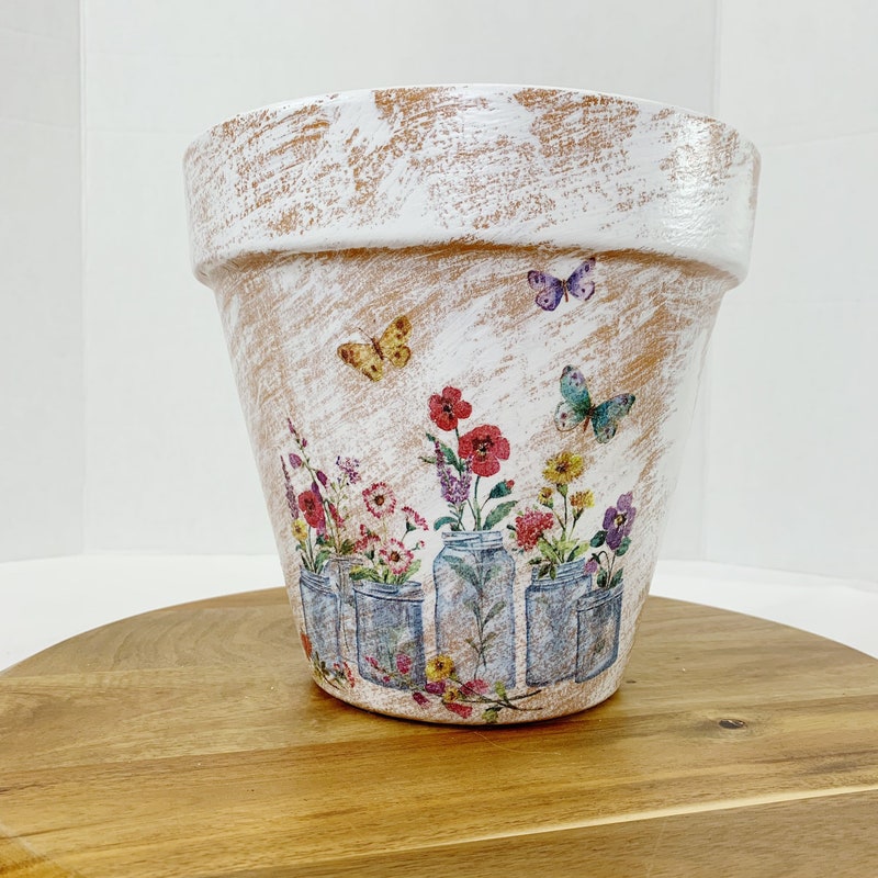 Decoupage Flowers - Etsy