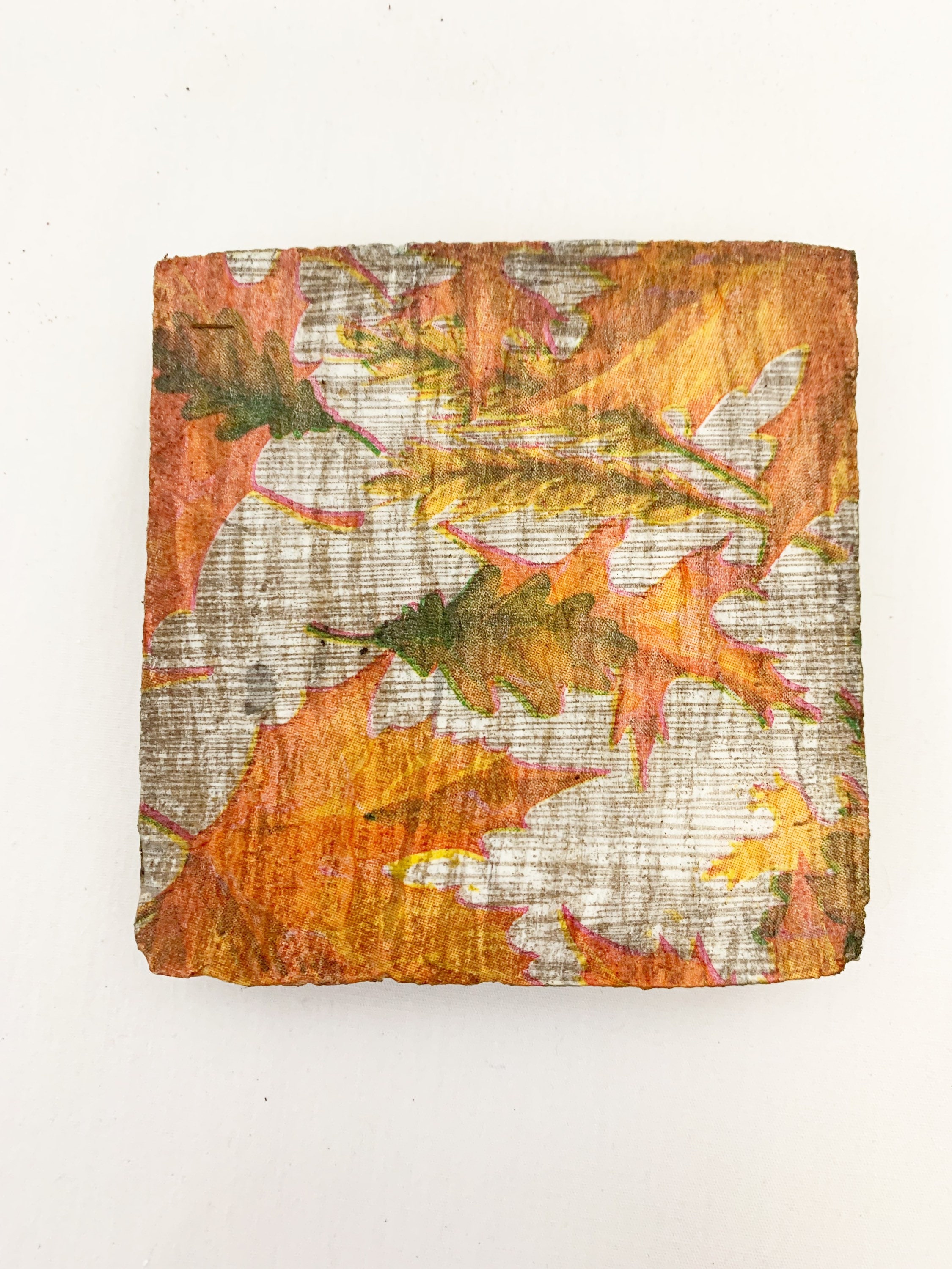 Decoupaged Coasters, Drink Coasters, Country Table Decor, Fall ...