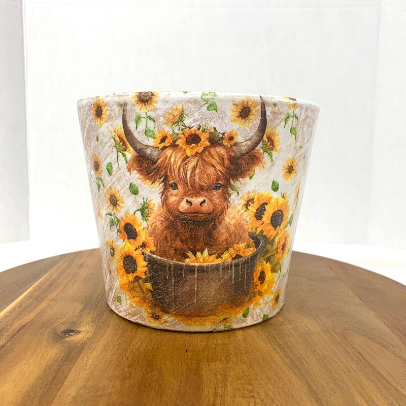 Cow Planter - Etsy