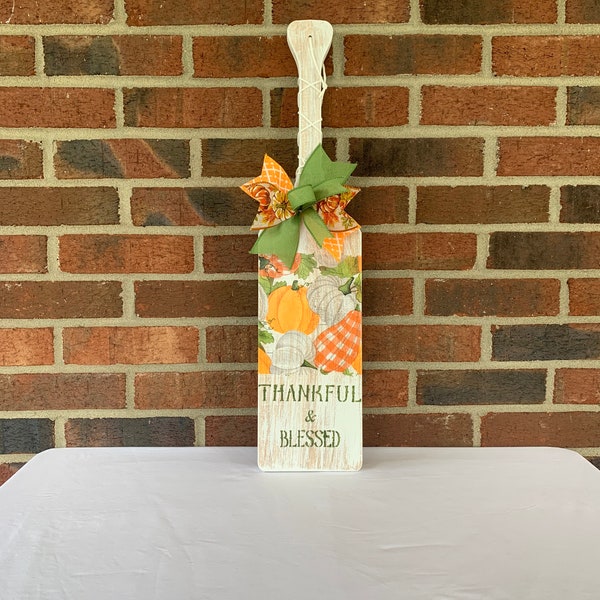 Decoupaged Beach Paddle Board, Beach House Decor, Coastal Wall Decor ...