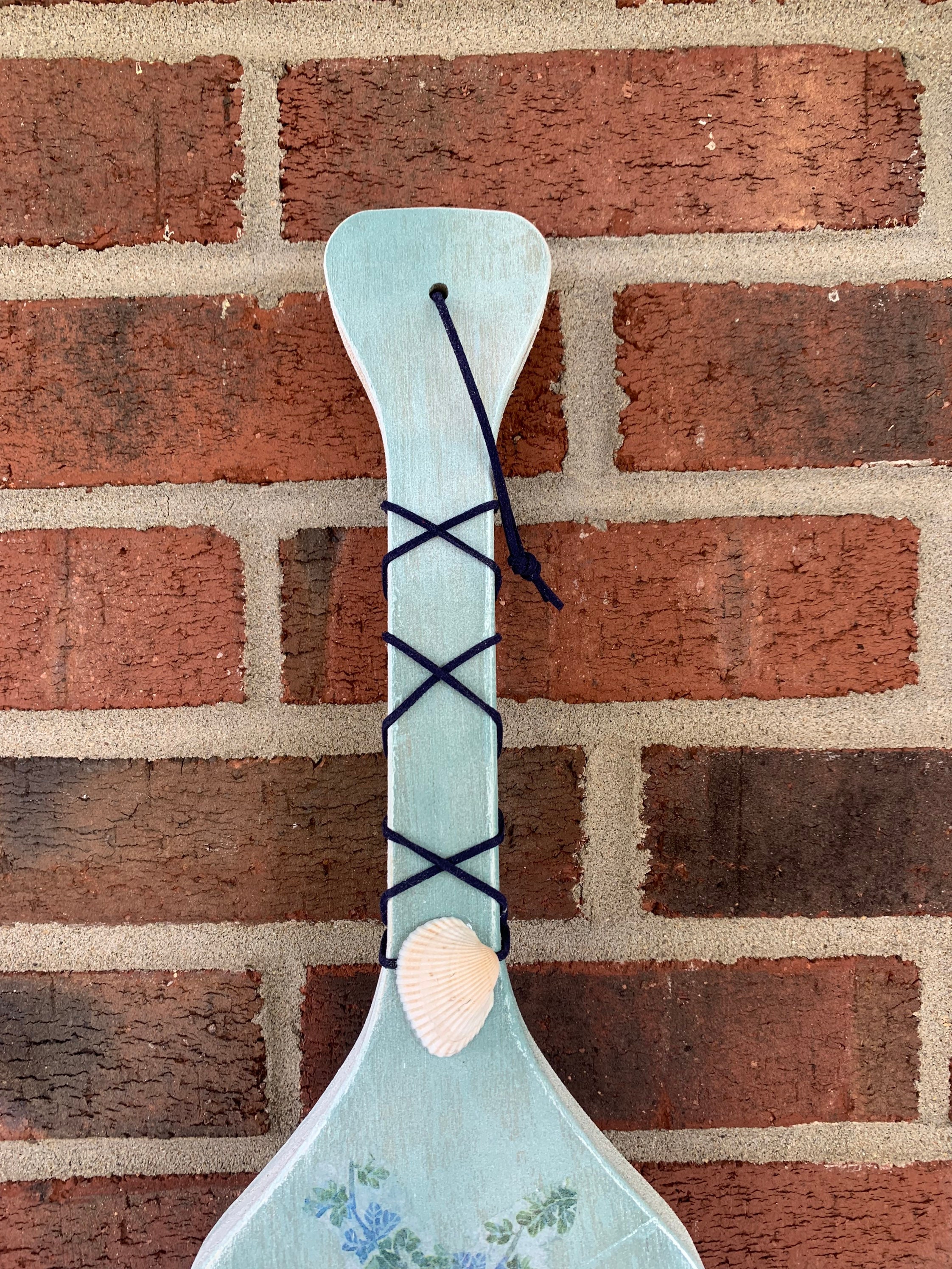 Decoupaged Beach Paddle Board Beach House Decor Coastal Wall - Etsy