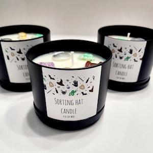Wizard Candle/ Sorting House Candle/ Magical Candle - Etsy