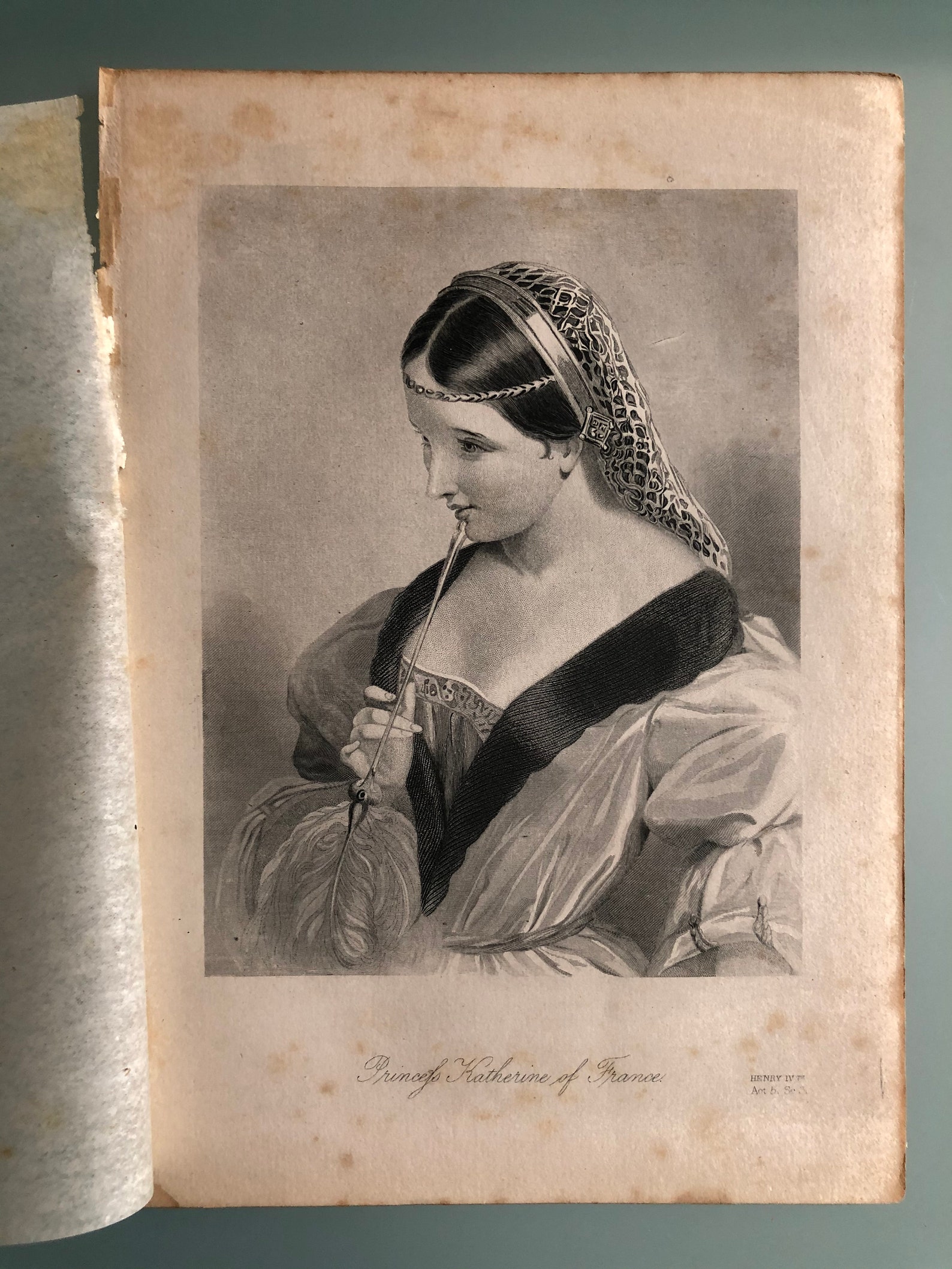 PRINCESS KATHERINE of FRANCE Original From the Complete Works of ...