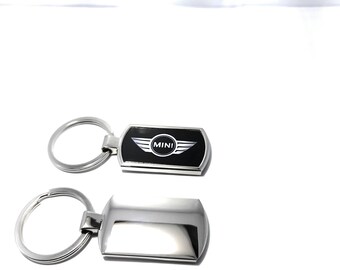 Mini Cooper Logo Keyring Gift Birthday Chrome Metal Keying | Etsy