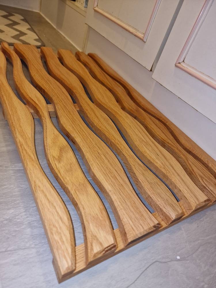 Oak Duck Board Wooden Natural Wood Bathroom Rentangu SHOWER - Etsy UK