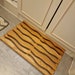 Oak Duck Board Wooden Natural Wood Bathroom Rentangu SHOWER BATH MAT ...