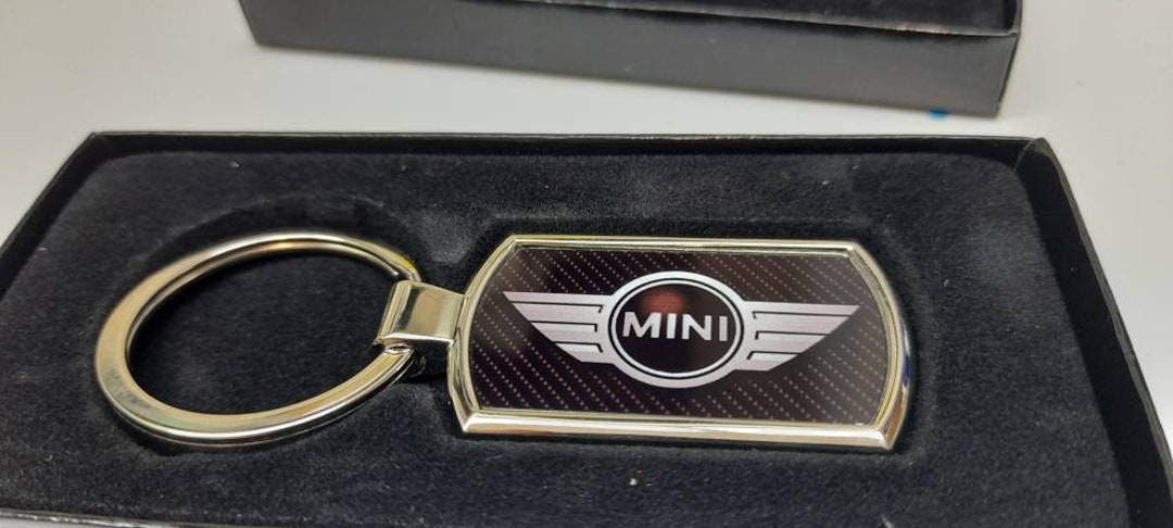 Mini Cooper Logo Keyring Gift Birthday Chrome Metal Keying - Etsy