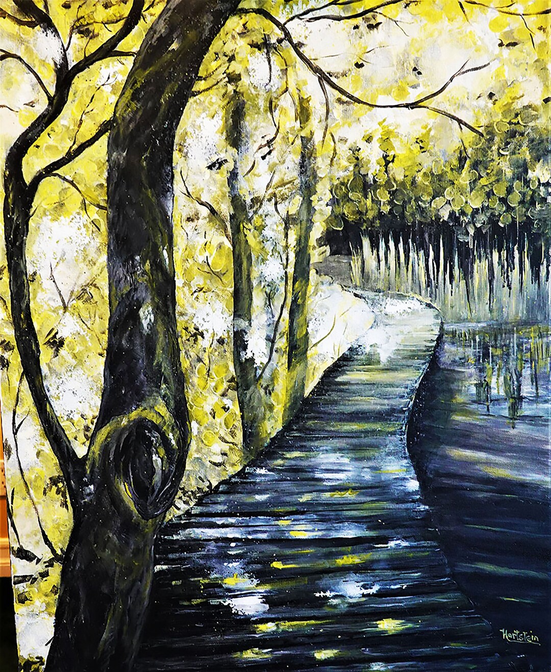 Morning Walk- Original Art - Etsy