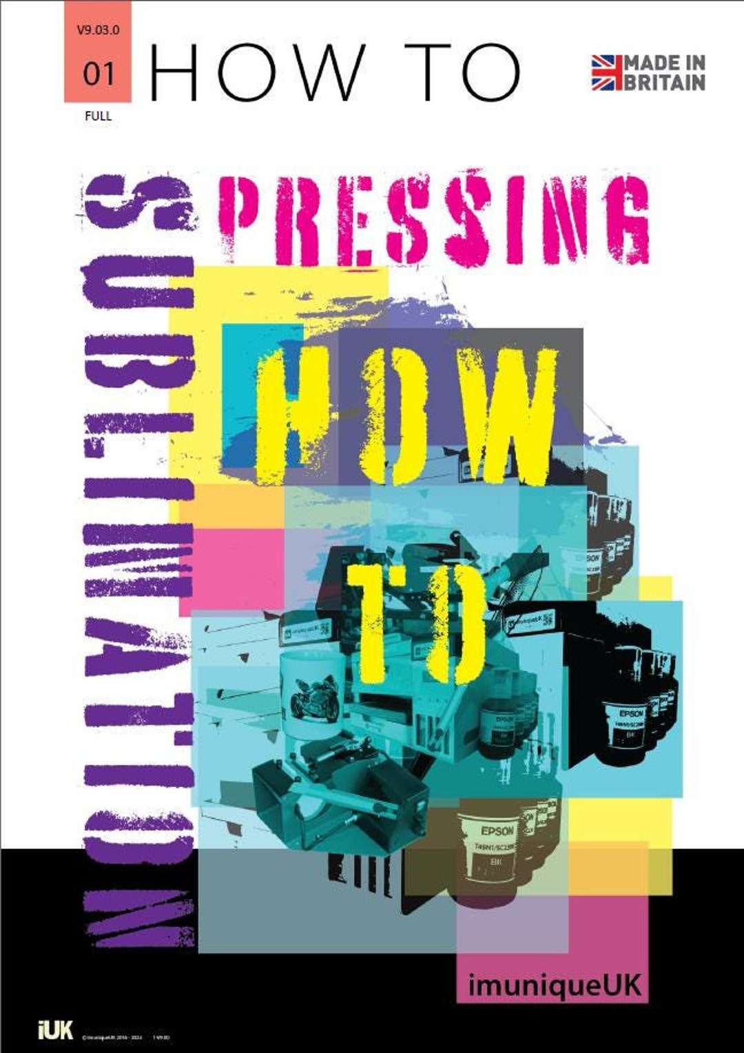 Sublimation Heat Pressing Mugs T Shirts, How to Guide PDF Guide Book ...