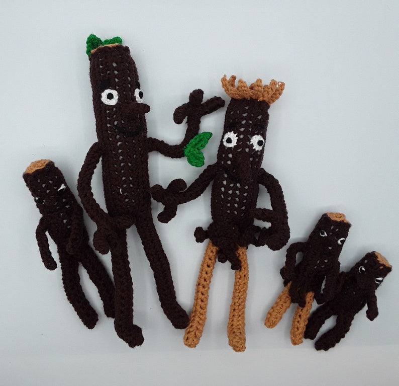 Stick Man, Stick Family, Stick Lady, Stick Children Three, Storybook ...