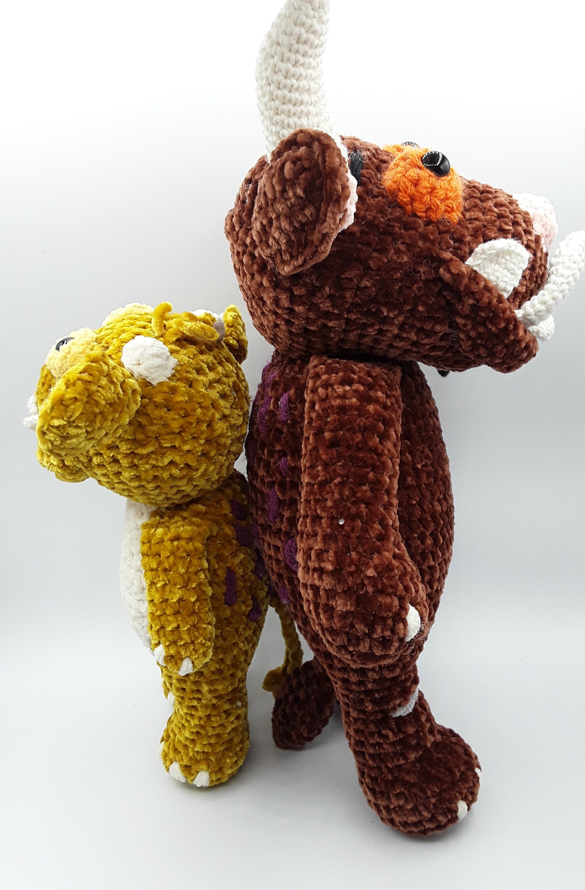 Gruffalo, Gruffalo's Child, Mouse, Owl, Fox, Snake, Crochet Gruffalo ...