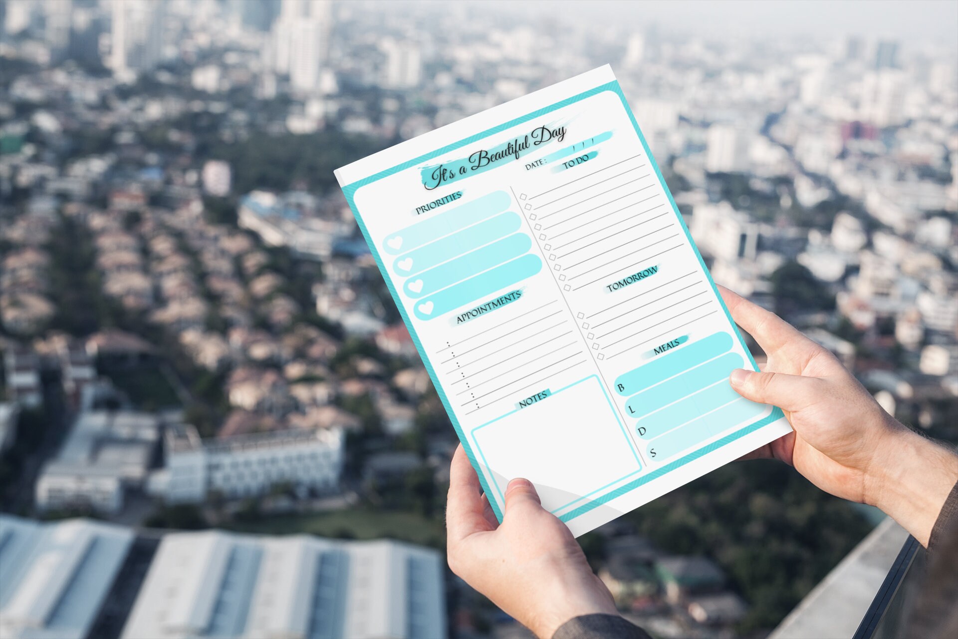 Daily Planner Printable, to Do List, Daily Schedule, Day Organizer ...
