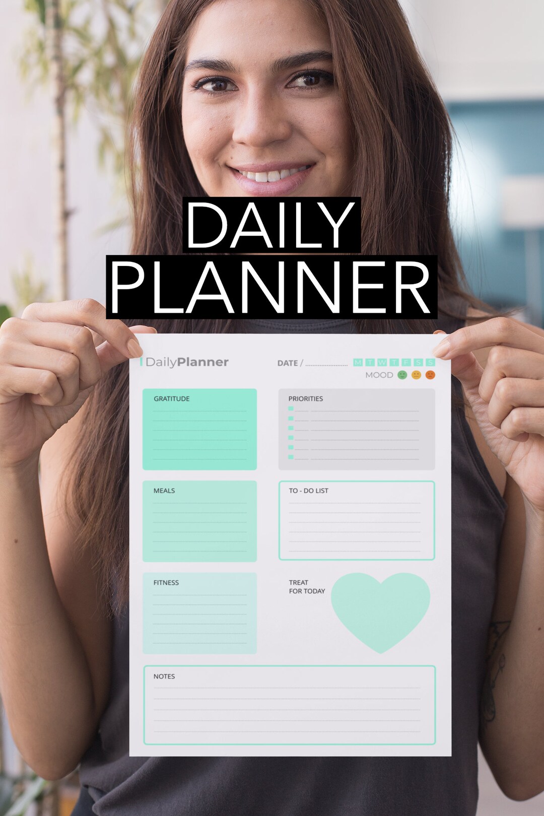 2021 Daily Planner Printable, Daily Agenda, Daily Schedule, Planner ...
