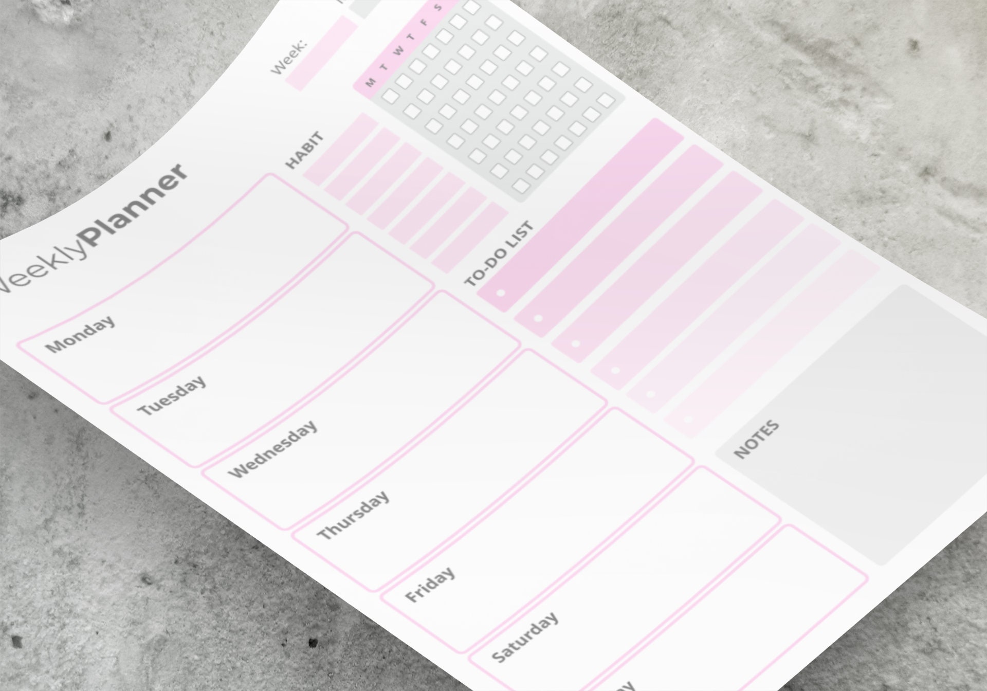 2022 Printable Planner Bundle Printable Day and Week Instant Download ...