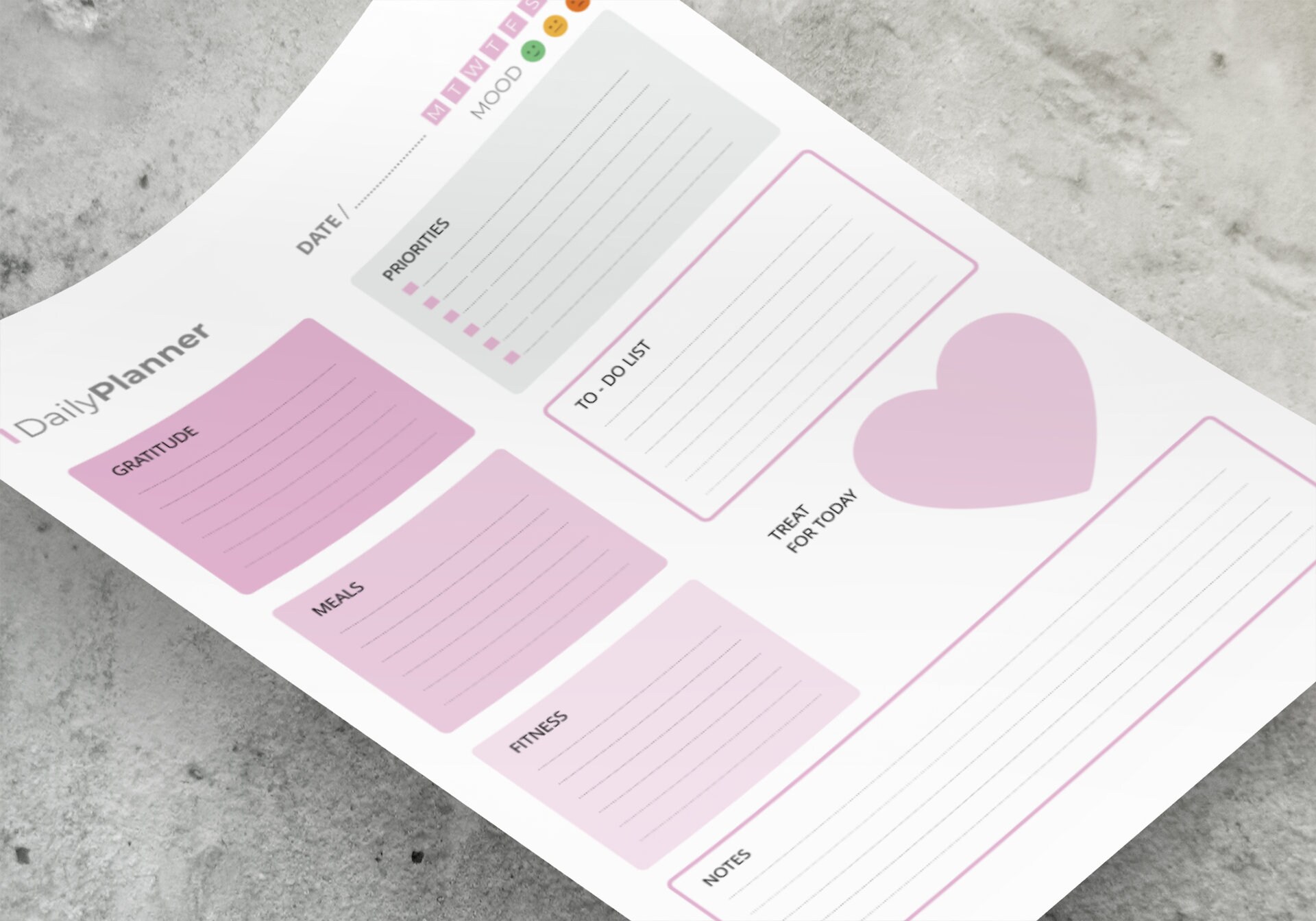 Weekly Planner, Daily Planner, Bundle, Printable Planner, Weekly ...
